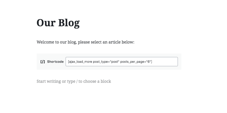 Implementation Guide | Docs | Ajax Load More