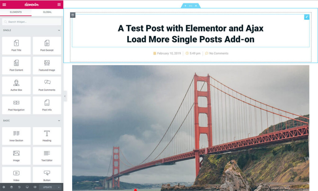 Elementor Infinite Scrolling with Ajax Load More - Connekt