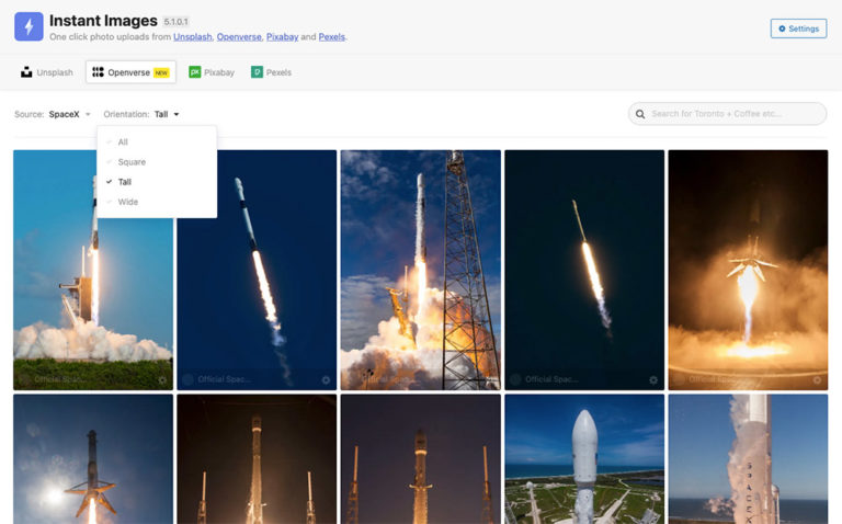 Instant Images Adds Openverse API Integration - Connekt